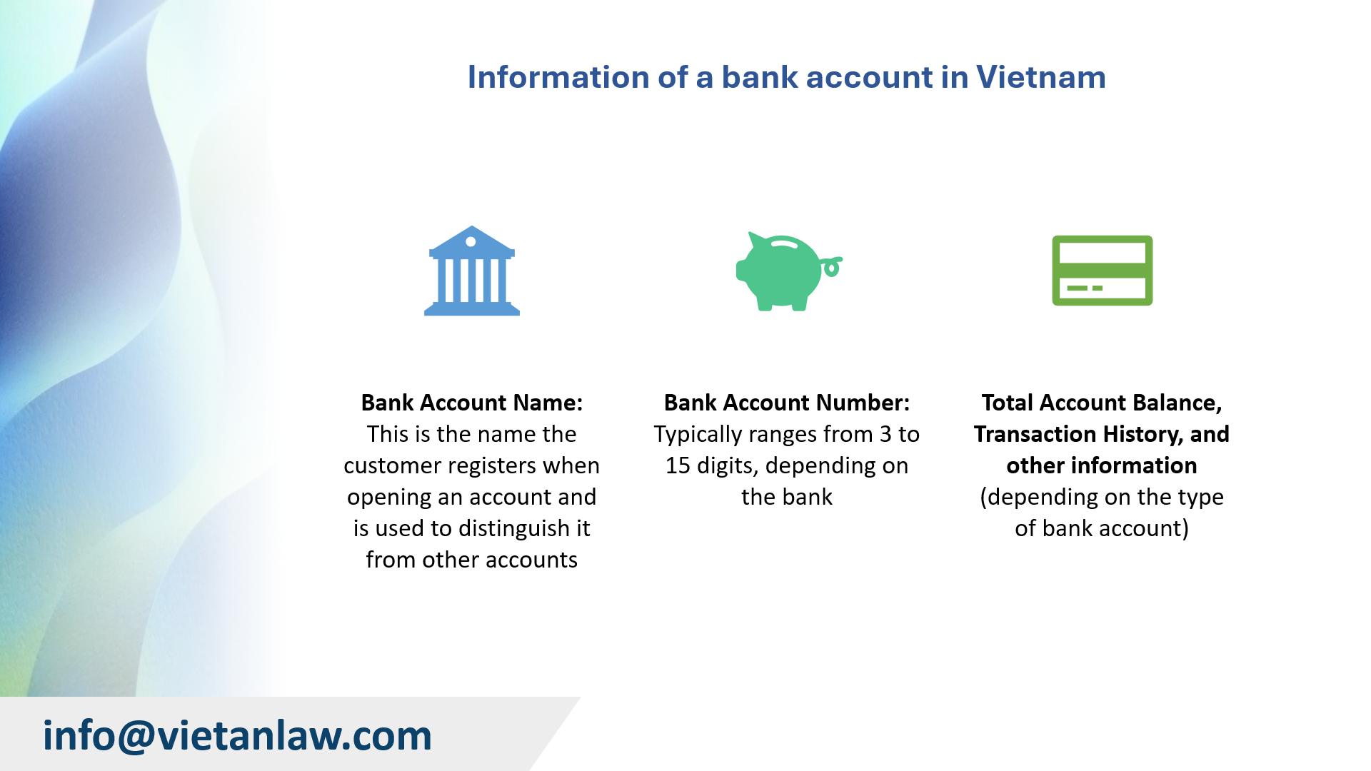 Full-Service Bank Account Opening - Viet An Law