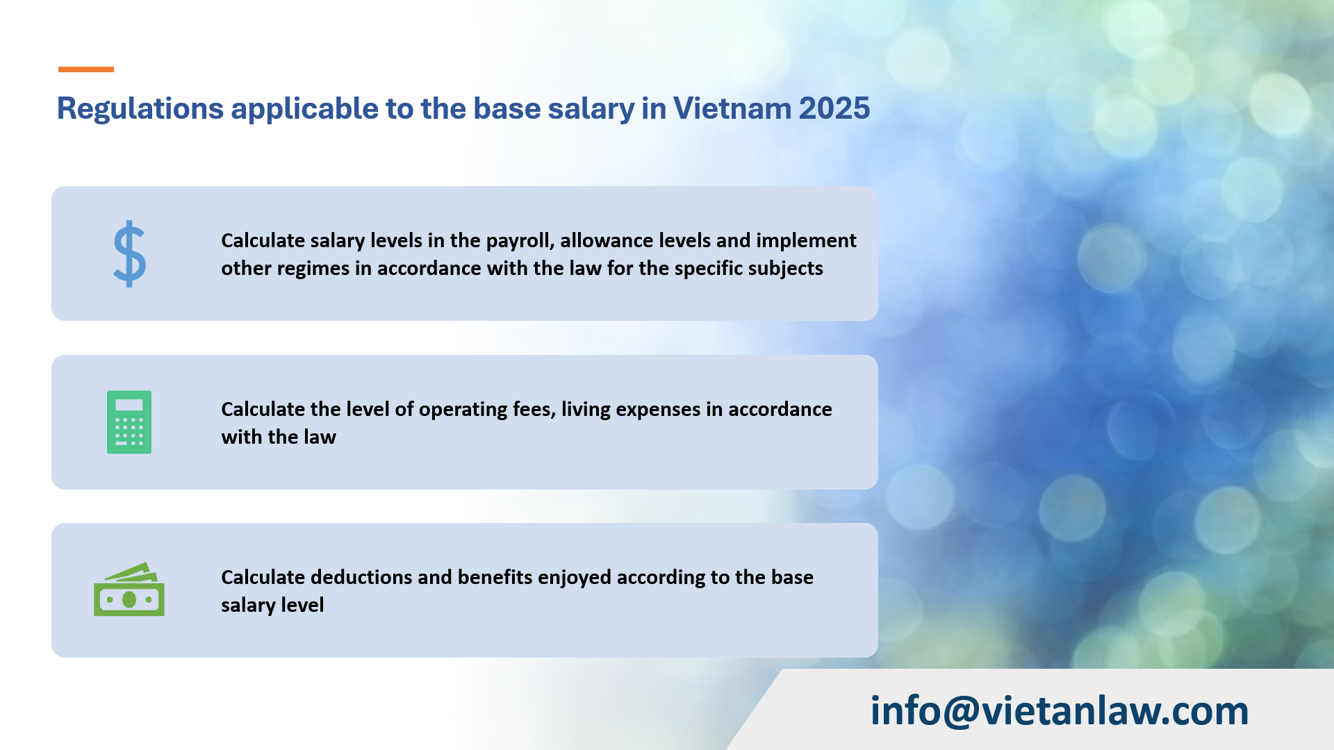 Base salary in Vietnam 2025 - Viet An Law
