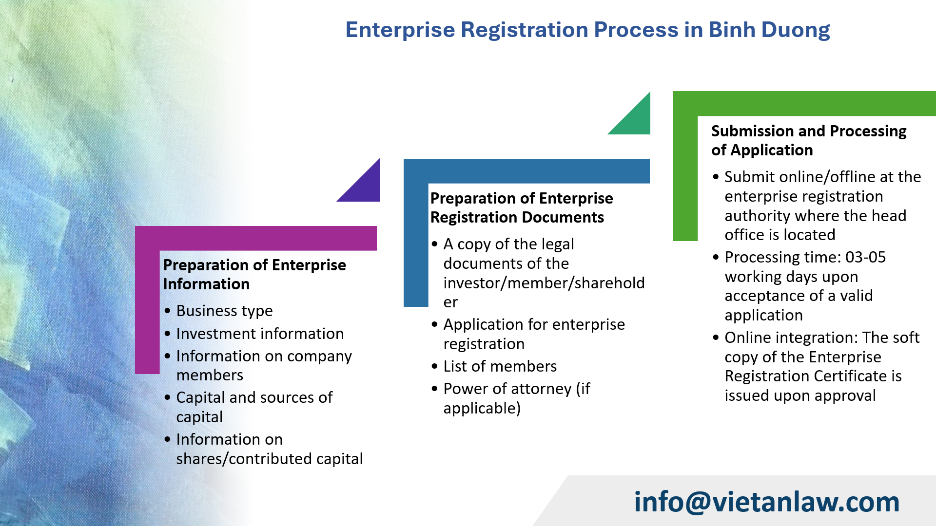 Binh Duong applies Electronic Enterprise Registration Certificate from ...